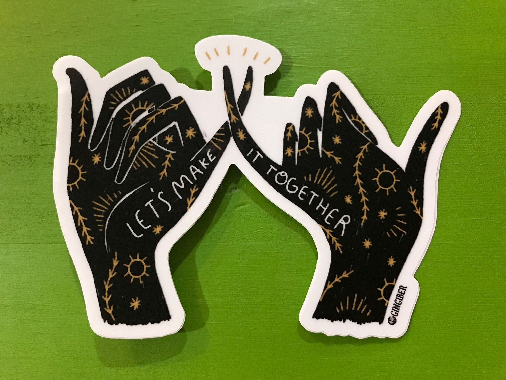 Sticker - Let's Make It Together - Monster